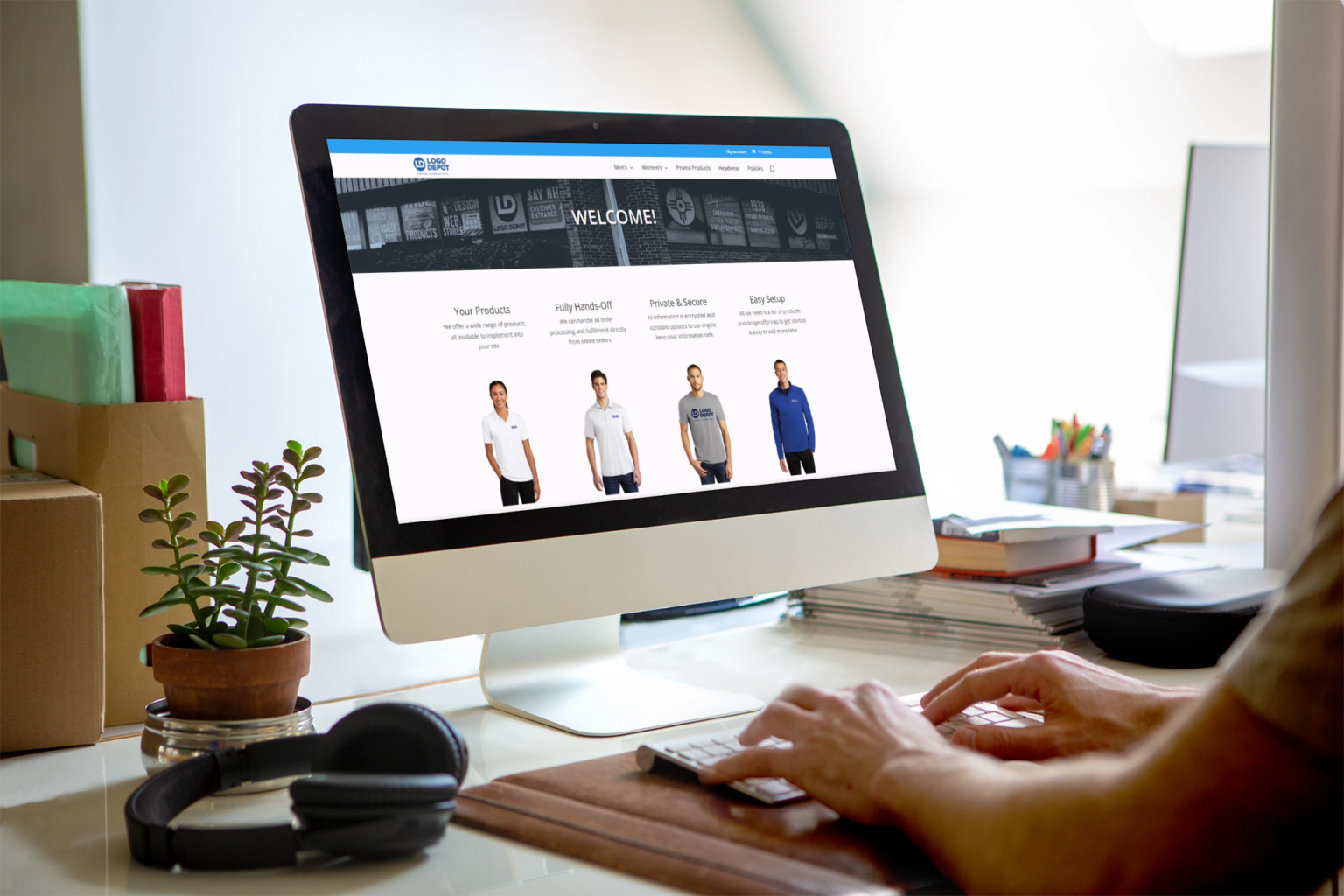 Wichita Website Designers for Custom Apparel Stores | Brand Design